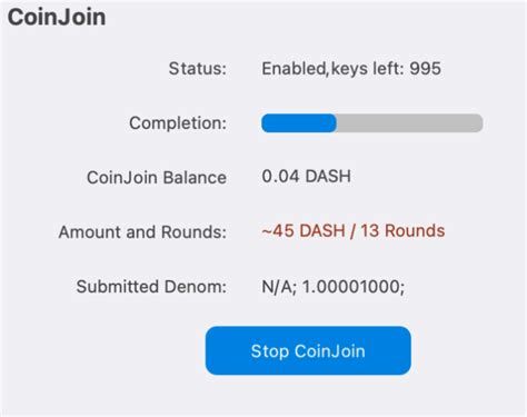Dashcore HD Wallet V Mixing Stopped Issue Dashpay Dash GitHub