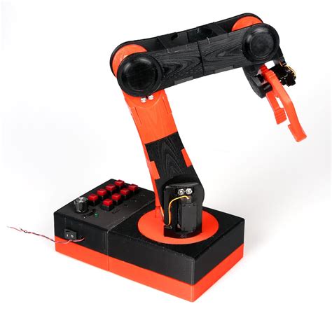 3d printed robot arm 16 steps with pictures instructables