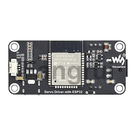 For Waveshare Esp32 Servo Driver Expansion Board With Oled Display