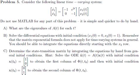 Solved Problem 5 Consider The Following Linear Time