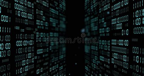 Animation Of Binary Coding And Data Processing Stock Footage Video Of