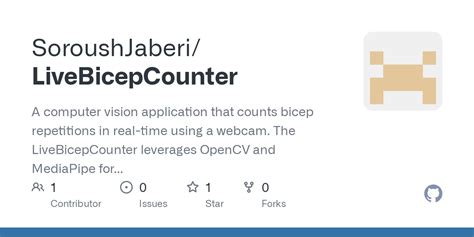 github soroushjaberi livebicepcounter a computer vision application