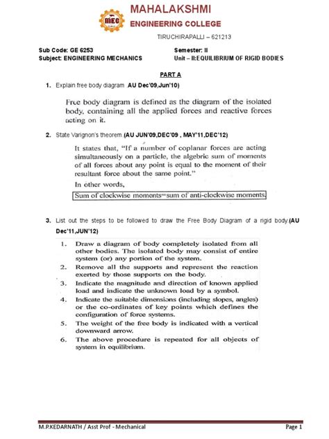 Unit 2 Pdf Force Euclidean Vector