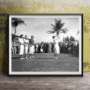 1930s Lpga Golf Photo Print Patty Berg Babe Zaharias Vintage Golf