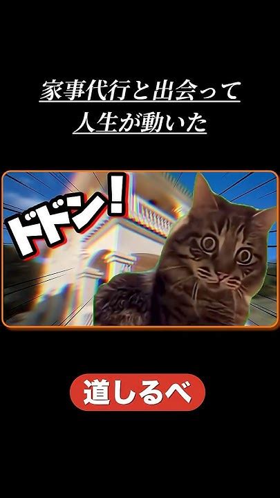 〜限界まで働いて気づいた、“好き”の意味〜 Shorts 猫ミーム 家事代行 家事代行サービス Housekeepingservice 仕事 Youtube