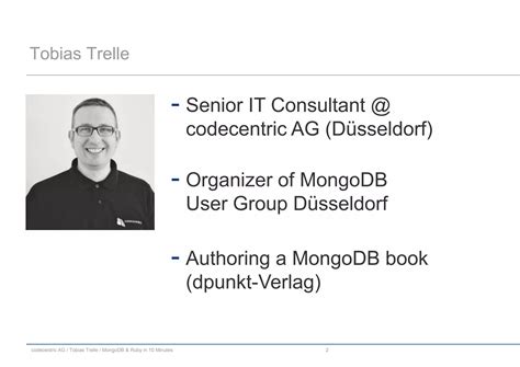 an introduction to mongodb and ruby ppt