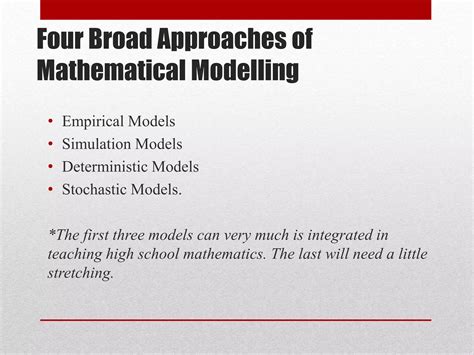 mathematical investigation and modelling pptx