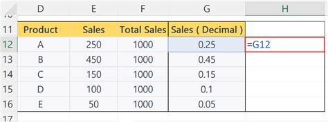 how to convert decimal numbers to percentages in microsoft excel