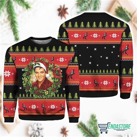 2025 Elvis Presley Christmas Ugly Sweater