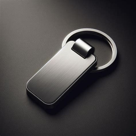 Premium Photo Keychain Template Or Mockup