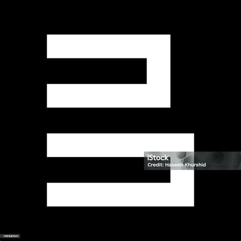 최소한의 B 로고 고급 배경에 B 문자의 아이콘입니다 Be 모노그램 이니셜을 기반으로 한 로고 아이디어 전문적인 다양한 문자 기호와 배경에 Eb 로고 0명에 대한 스톡 벡터