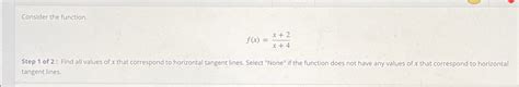 Solved Consider The Function F X X 2x 4step 1 ﻿of 2 Find