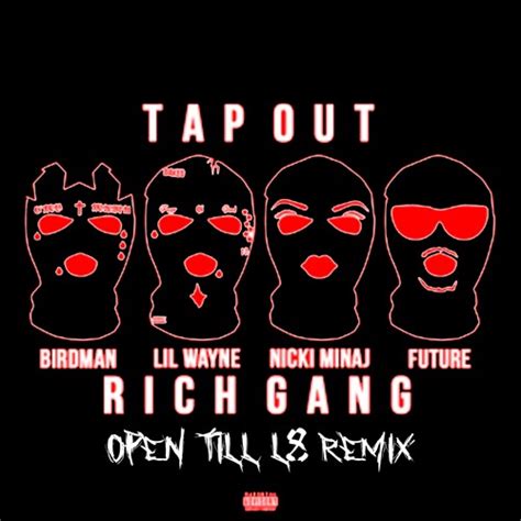 Rich Gang Tapout Artwork