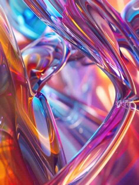 Shiny Objects Close Up Premium Ai Generated Image