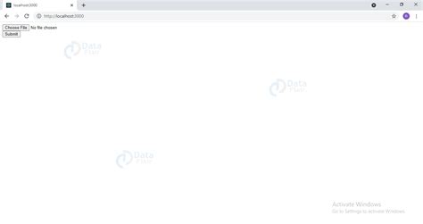 File Upload In Nodejs Dataflair