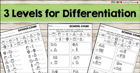 Free Multiplication Code Breakers Classroom Freebies