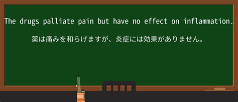 【英単語】palliateを徹底解説！意味、使い方、例文、読み方 おもしろい英文法