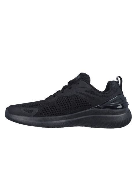 Shop Skechers Bounder 20 Andal Wide Fit In Black