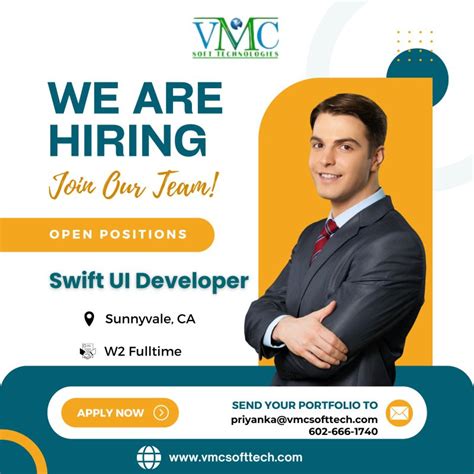 vmc soft technologies inc on linkedin swiftui iosdeveloper swift