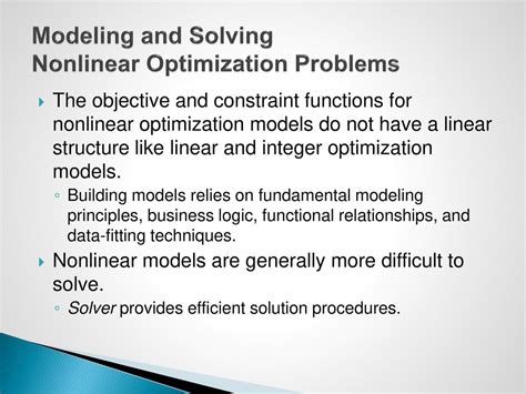 Supplementary Chapter A Nonlinear And Non Smooth Optimization Ppt