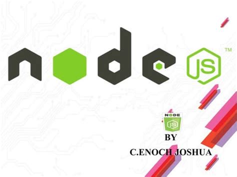 Nodejs Basics Ppt Web Development Internet