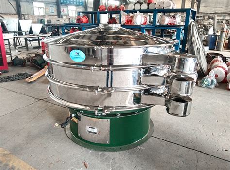 Small Vibrating Sieve Machine For Very Fine Herbal Dry Powder Dahan Vibration Machinery Co Ltd
