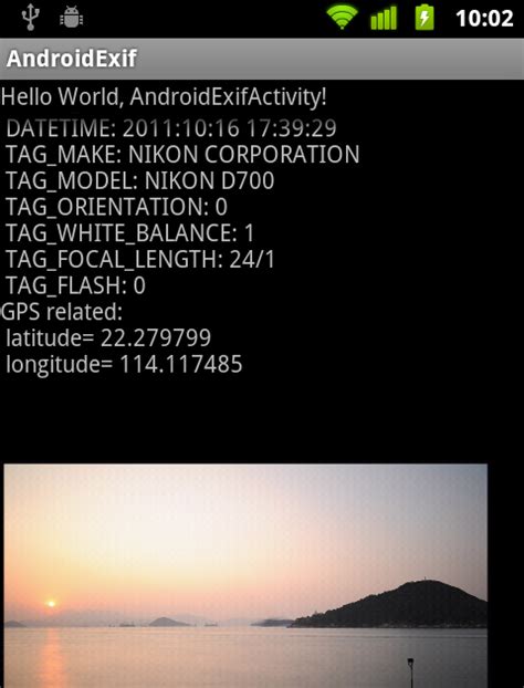 Android Coding Get Latitude And Longitude Of Exif