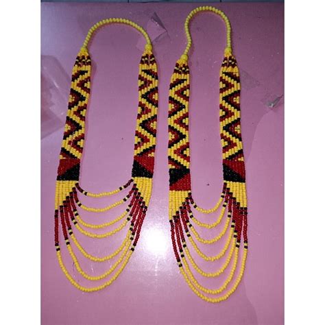 Rantai Manik Motif Bidayuh Shopee Malaysia