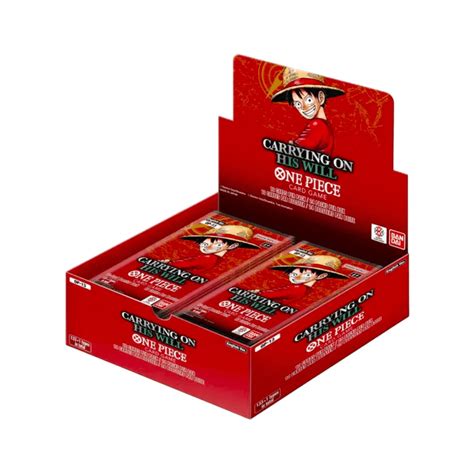 One Piece Card Game Op13 Carrying On His Will Booster Display Third