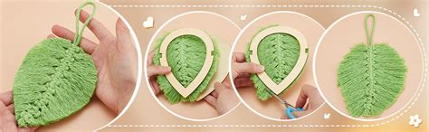 Benecreat 12pcs Round Macrame Cutting Molds Wood Ring