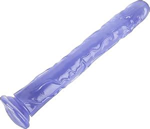 13 Inch Jelly Crystal Dildo Realistic Huge Flexible Dildos