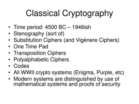 Ppt Privacy And Authentication An Introduction To Cryptography