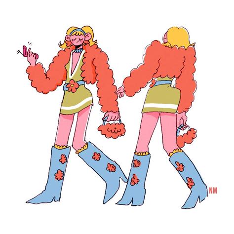 Y2k 2000s Inspired Fashion Illustration Behance