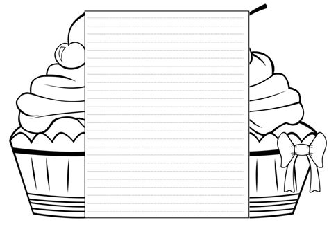 ห้องสื่อการสอน ไฟล์เปล่าคัพเค้ก 🆓🆓🆓 ขนาด A4