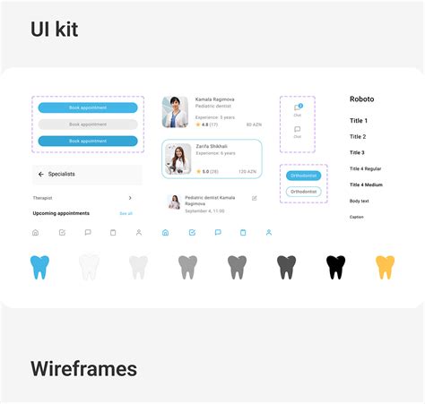 Uxui Android App Design For Dental Clinic Behance
