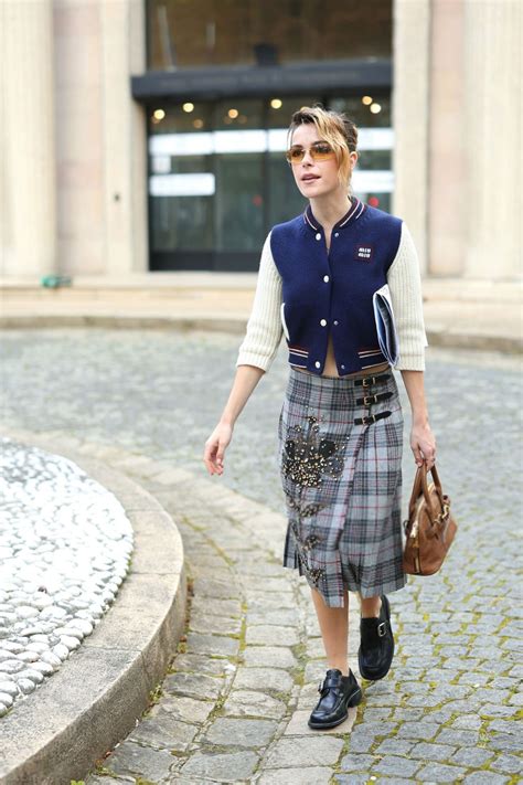 Kiernan Shipka Mesmerizes With Whimsical Chic At Miu Miu SS25 Paris