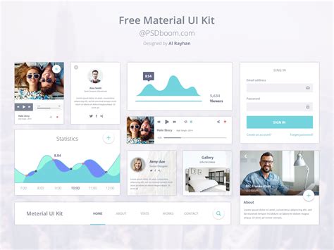 Dribbble Previewmaterialdesignuikitpsdfreedownload By