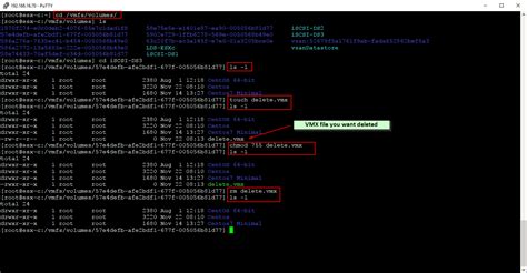 How To Delete Vmx File Vmware Vsphere