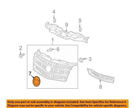 2007 Cadillac Escalade Parts Overview