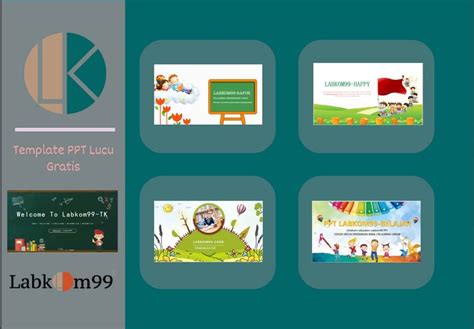 Download Template Ppt Untuk Anak Sd Gratis - Free Power Point Template PPT Template