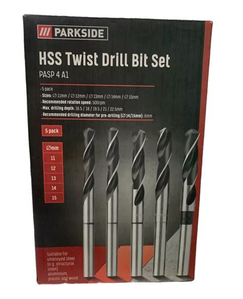 Parkside WiertŁa Pasp 4 A1 5 Pack 12154264804 Oficjalne Archiwum