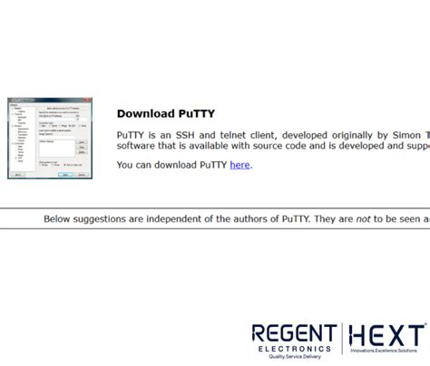 Putty Configuration Connecting Raspberry Pi To A Laptop Regent