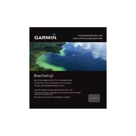 Achetez Cartographie Garmin Bluechart G3 Regular Au Meilleur Prix