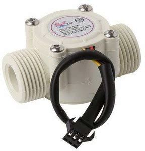 TRUSTECH Water Flow Hall Sensor Control Switch Fluid Flow Meter Flowmeter Counter L