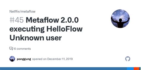metaflow 2 0 0 executing helloflow unknown user · issue 45 · netflix
