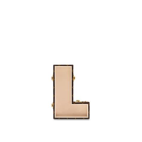 Letter Trunk L Monogram Hardsided Louis Vuitton