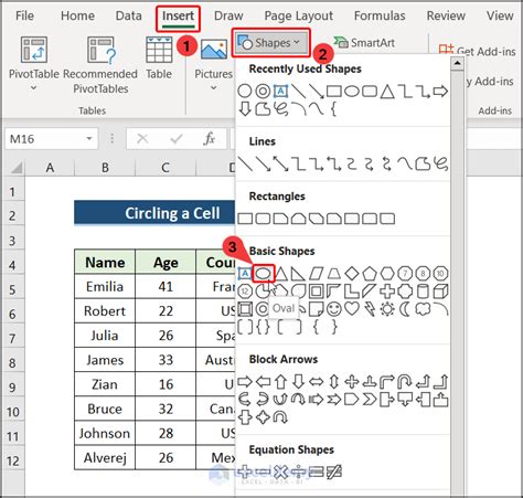 How To Circle Something In Excel 2 Suitable Ways ExcelDemy