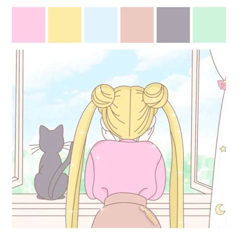 Sailor Moon Color Palette Sailor Moon Color