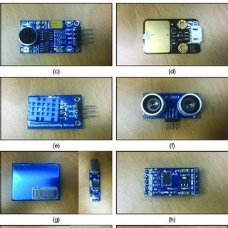 The Photos Of Sensors And Actuators Deployed In Our Implementation Download Scientific Diagram