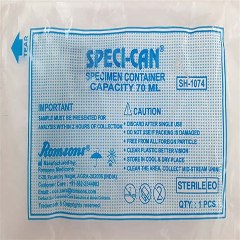 Buy Astra Sterile Container 100ml Pack Of 10 Containers Online